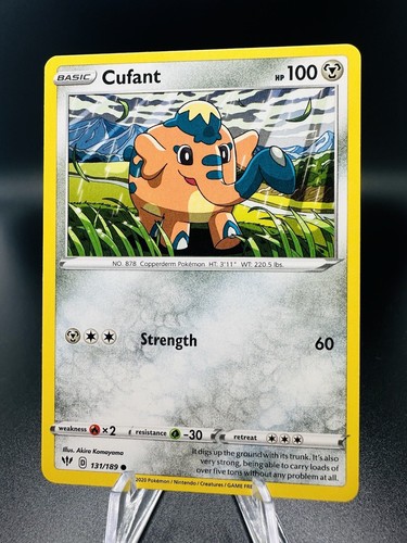 Pokemon TCG - Cufant 131/189 - Darkness Ablaze 2020 | eBay