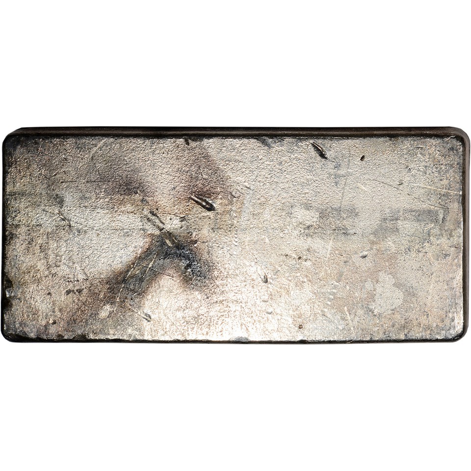 Vintage 100 oz Silver Bar - Engelhard Bull Logo .999+ Fine with Serial ...