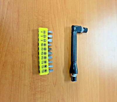 11in1 Mini Adjustable L-type Right Angle Hand Screwdriver Driver Repair ...