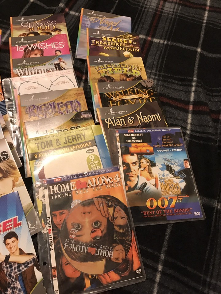 { New Unused MINT 35 Piece Lot Family DVD LOT All Inclusive All Here ...