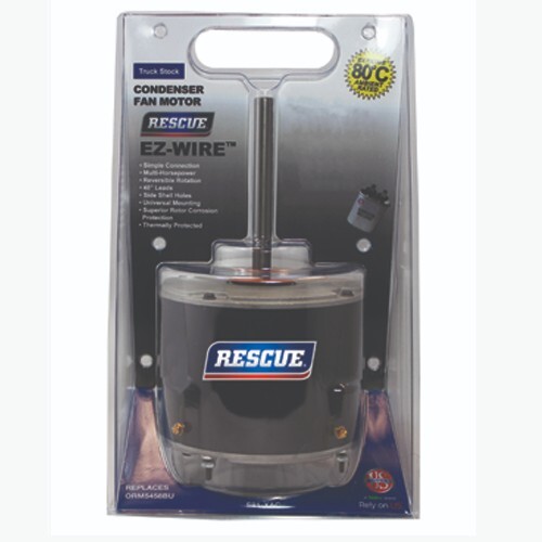 US Motors 5430 RESCUE® EZ-Wire Condenser Fan Motor, 208-230V, 1/3-1/6 ...