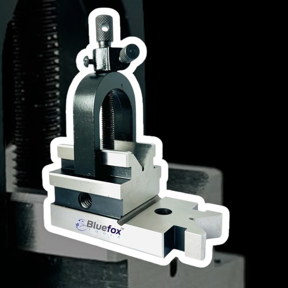 New Steel Vee V Block All Angle Toolmakers Universal & Clamp Set ...