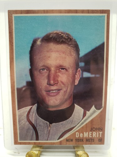 1962 Topps Baseball - John DeMerit - # 4 | eBay