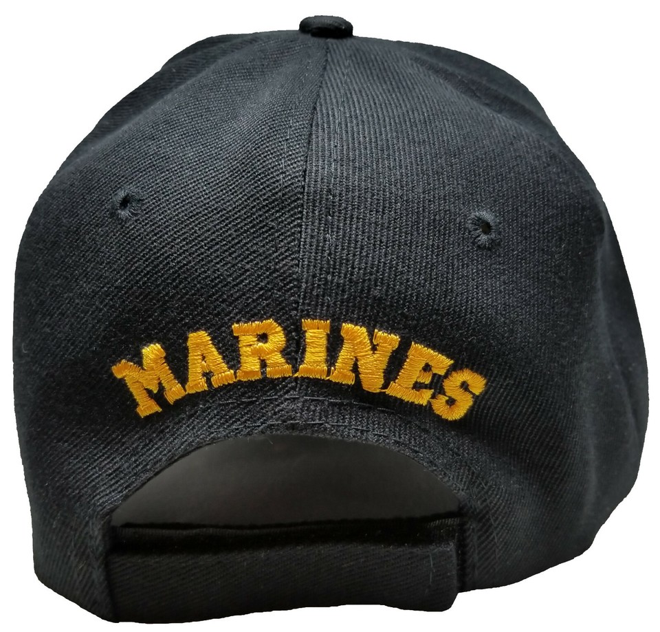 Marine Baseball Cap, Black Hat, Semper | eBay