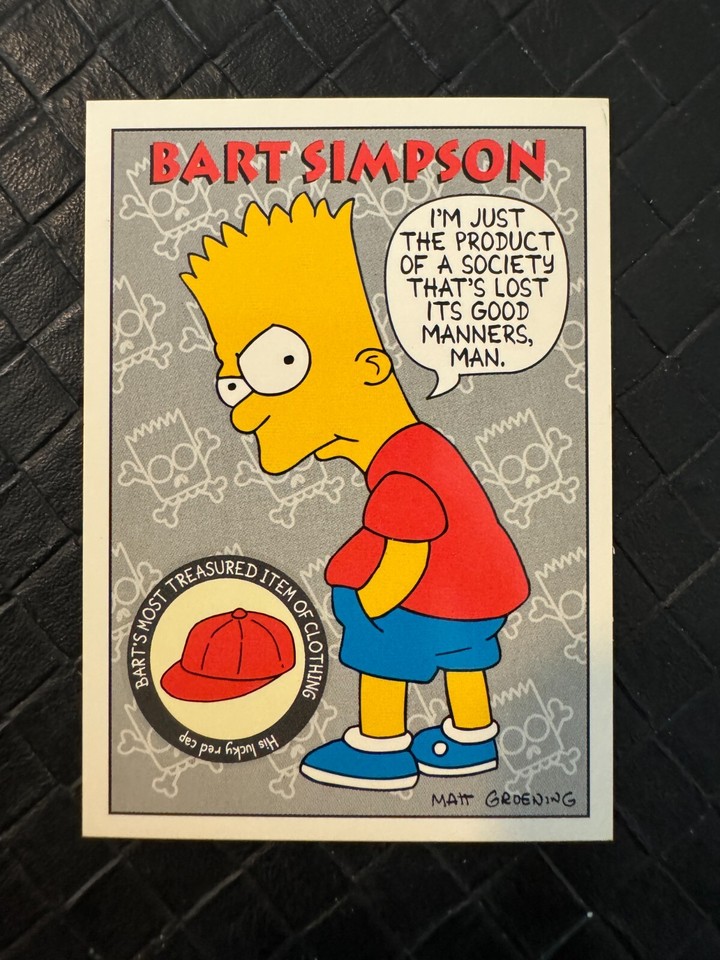 1993 SkyBox Simpsons Trading Cards Complete Your Set U PICK BART HOMER ...