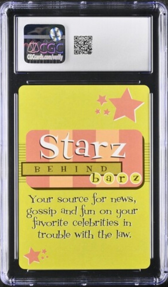 2003 Starz Behind Barz Playing Cards OL’ DIRTY BASTARD CGC 10 Rookie RC ...