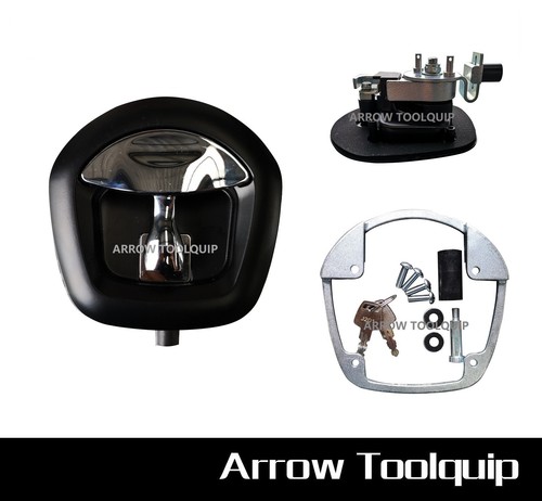 Blk & Chrome Whale Tail T Handle Lock Latch/Compression Lock | eBay ...