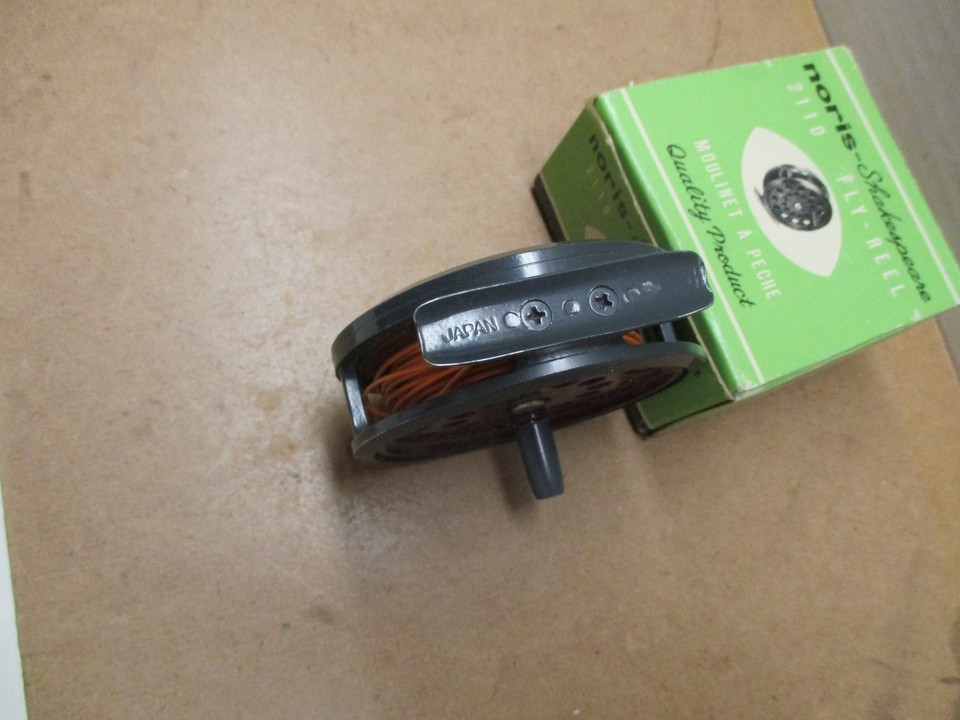 Vintage Noris Shakespeare No. 2110 Fly Fishing Reel, With Line Made in ...