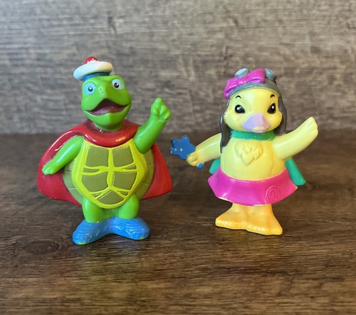 Wonder Pets Tuck & Ming Ming Toy Figures RARE Mattel 2007 Collectible ...