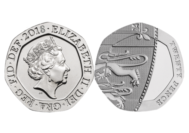 2016 - 2025 20p Coin Twenty Pence Royal Shield + Puffin Brilliant ...