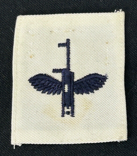 WWII US Navy Aerial Gunner Dress White Striker Patch | eBay