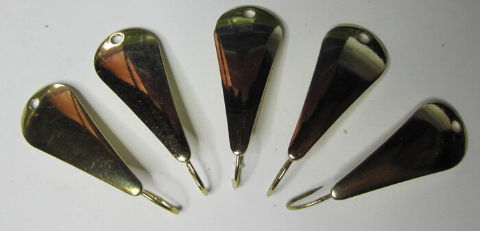 5 Essex Russian Spoon Jigs WONDERBREAD Firetiger Wonder Bread Glow 8 ...