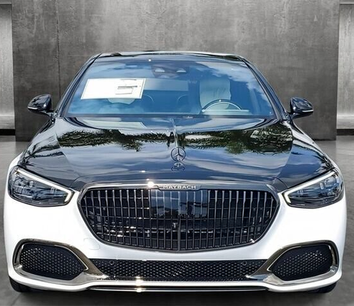2021+ Mercedes-Benz Maybach W223 S580 S680 Front Bumper Night Series ...