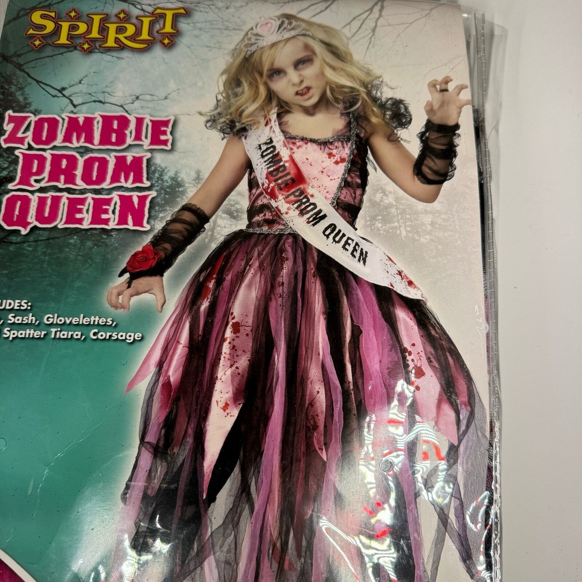 Zombie Prom Queen Costume From Spirit Spooktacular Creations Child