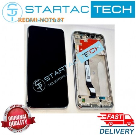 LCD DISPLAY FRAME BIANCO SILVER XIAOMI REDMI NOTE 8T M1908C3XG MATRICE ...