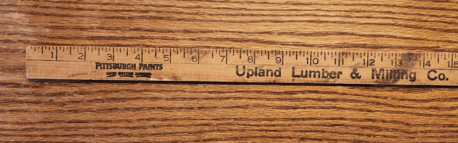 Upland Lumber & Milling Company Vintage 1960's Advertising Wood ...
