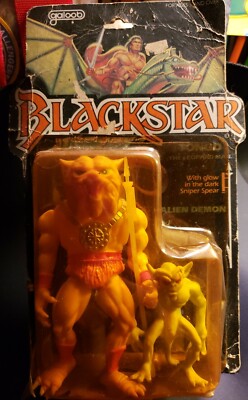 Galoob 1983 TONGO The Leopard Man & Alien Demon Vintage Action Figure ...