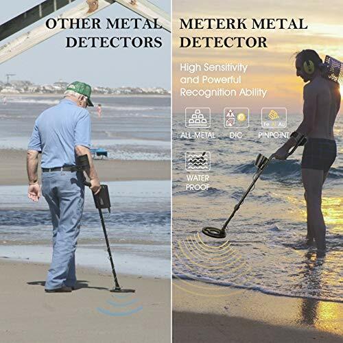 Metal Detector Meterk Detectors for Adults and Kids, Adjustable Metal ...