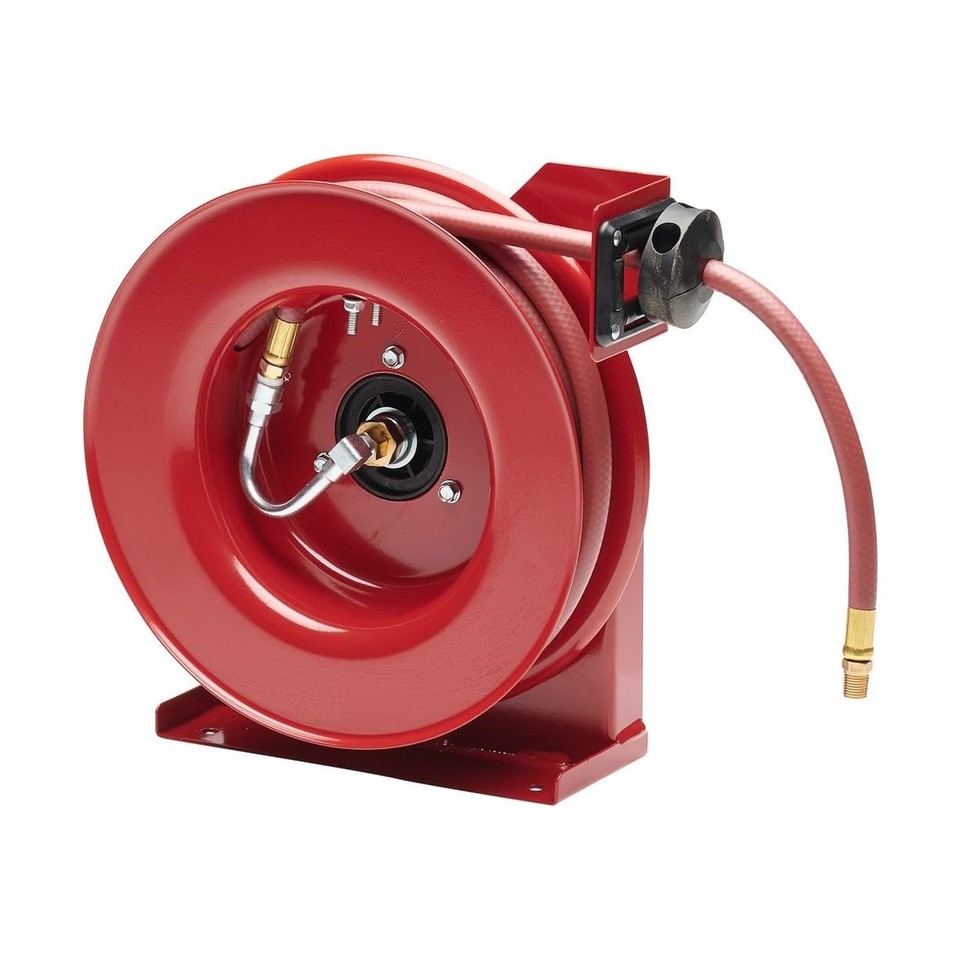 Reelcraft 4625 Premium Duty Spring Retractable Hose Reel, Made with ...