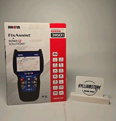 INNOVA 3160RS OBD2 Scanner, ABS Brake Bleeder, SRS Engine Transmission ...