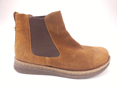 Born Women's Brody Chelsea Boot Glazed Ginger Distressed Leather Size ...