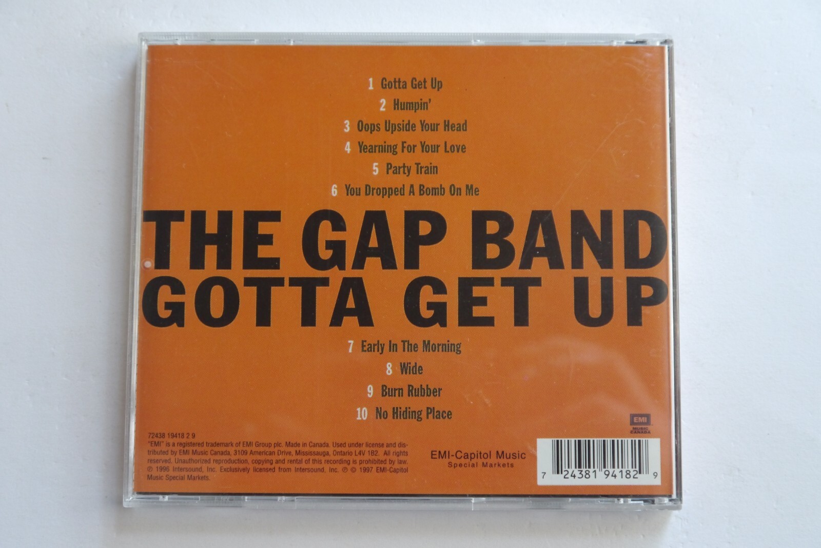 The Gap Band - Gotta Get Up. CD. cat# 724381941829 (1.13) | eBay