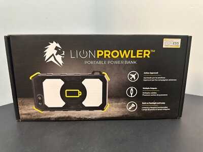 Lion Energy Prowler Portable Power Bank Wireless Charger for Cell ...