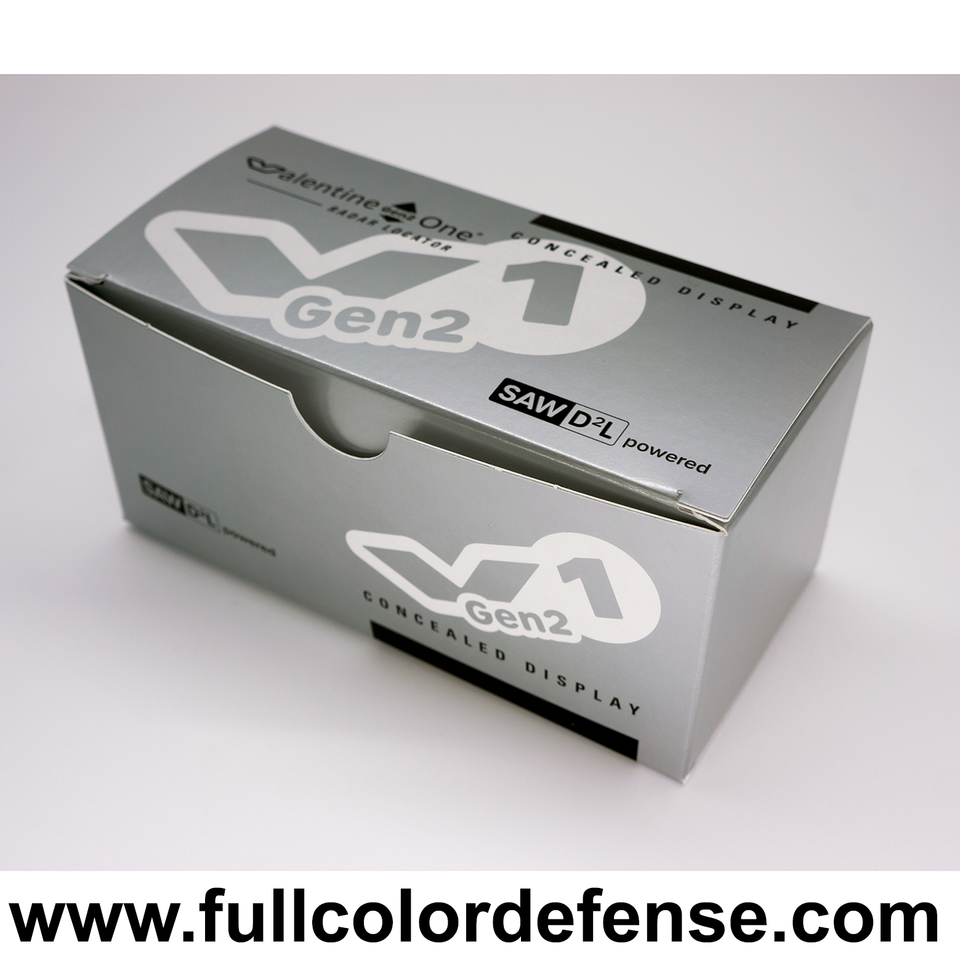 THIN COLOR V1G2 GEN2 Valentine One Concealed Display!! Rear or Side ...