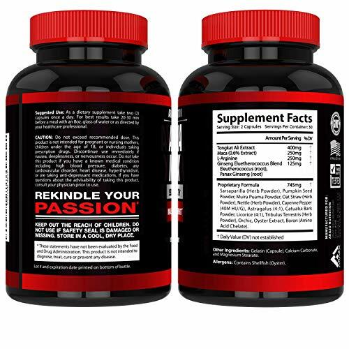 Fast Acting Sexual Enhancement Pills for Men by AlphaMaxx (60 Caps) | eBay