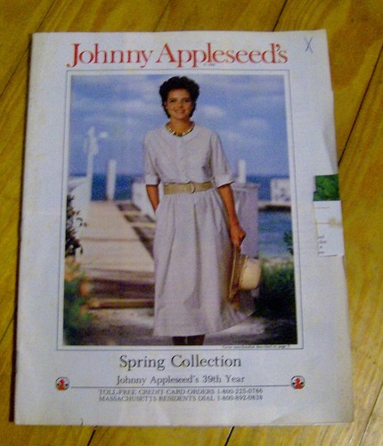RARE vintage 1980s clothing catalog JOHNNY APPLESEED'S 1985 retro 80s ...