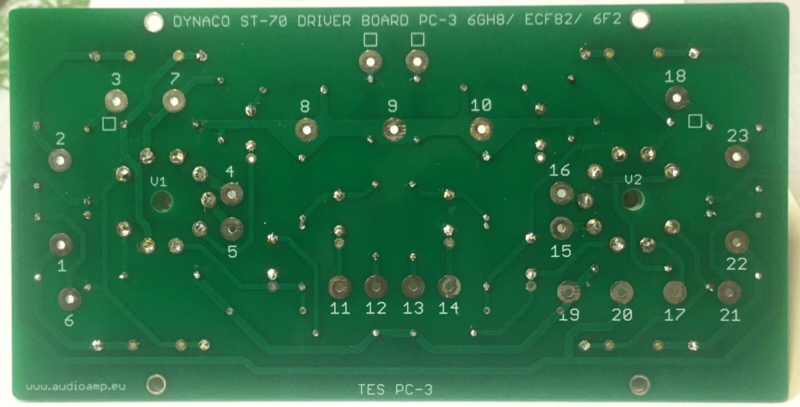 DYNACO ST-70 PC-3 driver PCB Complete Stuffed driver board + pair 6F2 ...