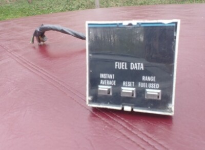 1980-1989 CADILLAC FLEETWOOD DEVILLE BROUGHAM RWD FUEL DATA GAUGE | eBay