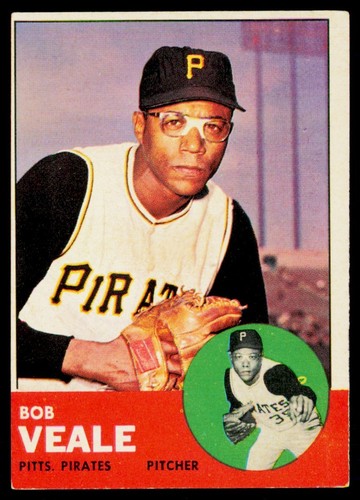 1963 Topps Bob Veale Vintage Pittsburgh Pirates #87 | eBay UK