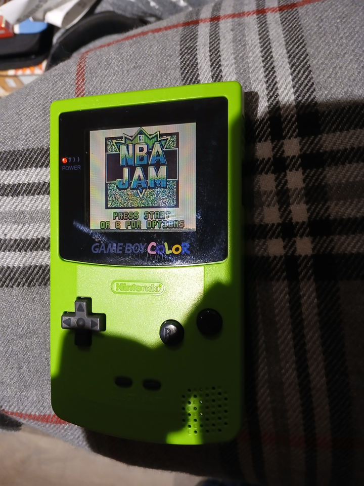 Nintendo Game Boy Color - Kiwi Lime Green CGB 001 Console - RESTORED ...