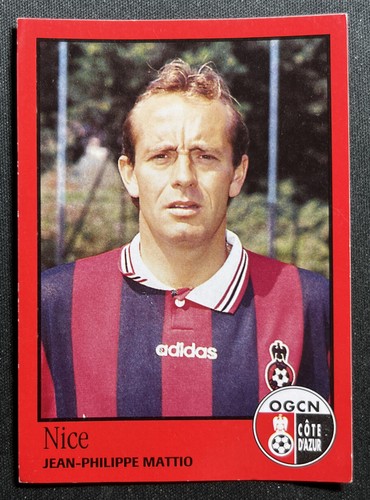 248 JEAN PHILIPPE MATTIO OGC NICE FOOT 97 1996-1997 FOOTBALL | eBay