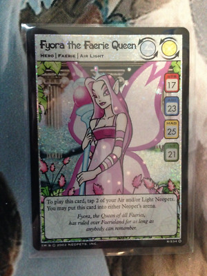 Neopets - Base "Fyora the Faerie Queen" 8/234 X1 | eBay