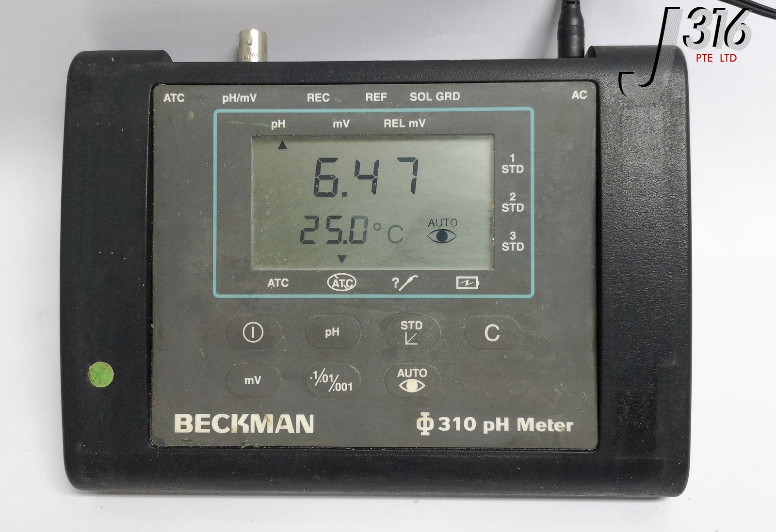 17133 BECKMAN BENCHTOP PH METER, CAT NO: 143804 PHI 310 | eBay