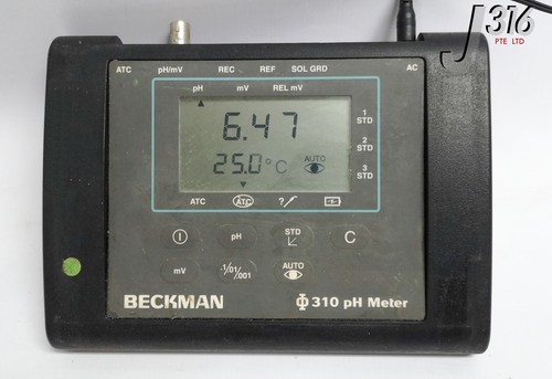 17133 BECKMAN BENCHTOP PH METER, CAT NO: 143804 PHI 310 | eBay