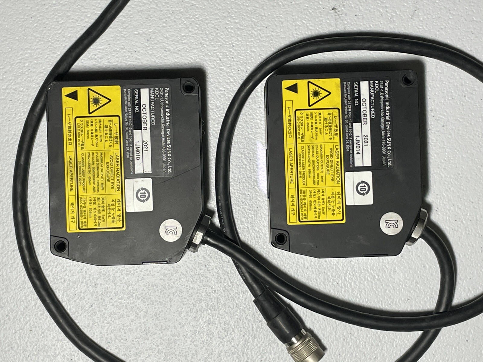 Panasonic HL-C205CE-MK Diffuse/Specular Wide Beam Laser Sensor MFGD | eBay