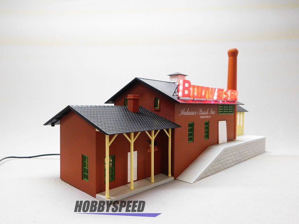LIONEL BUDWEISER BREWERY BUILDING BUILDING O GAUGE railroad bud beer ...