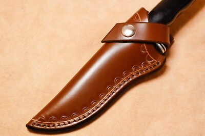 Custom Leather Sheath for Buck 119 Knife (left hand) | eBay