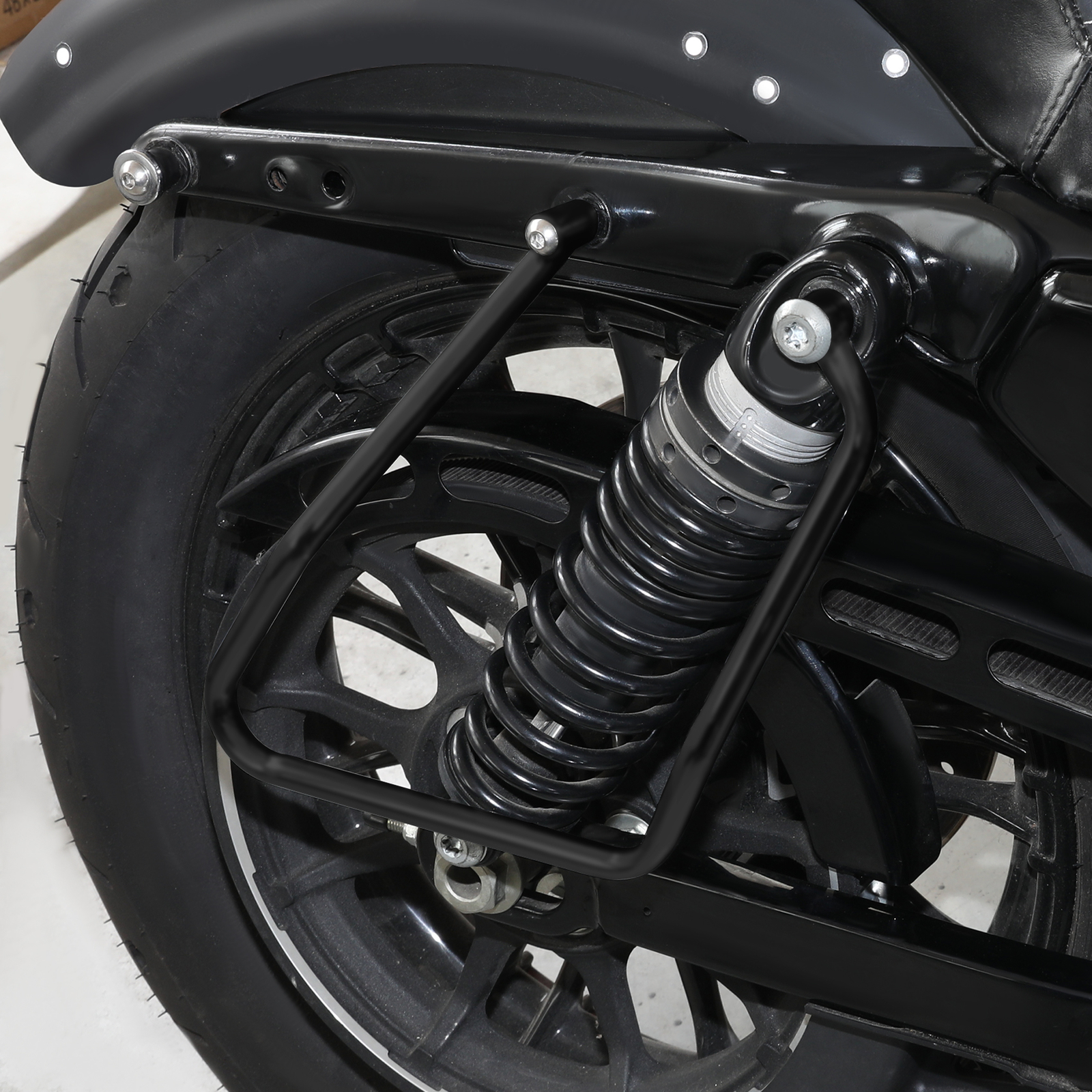 Saddlebag Support Brackets For Harley-Davidson Sportster XL883 XL1200 ...