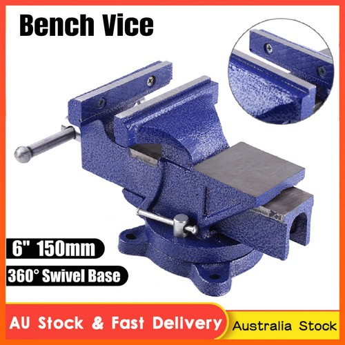 6" in 150mm Heavy Duty Bench Vice Table Grip Clamp Mechanic Workshop ...
