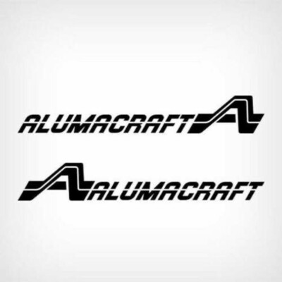 Alumacraft Boat Decal Sticker Fits All Boats Yachts Canoe Atv ...