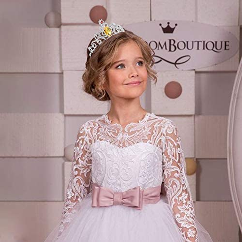 Lovelyshop Yellow Diamond Rhinestone Tiara Princess Belle Crown | eBay