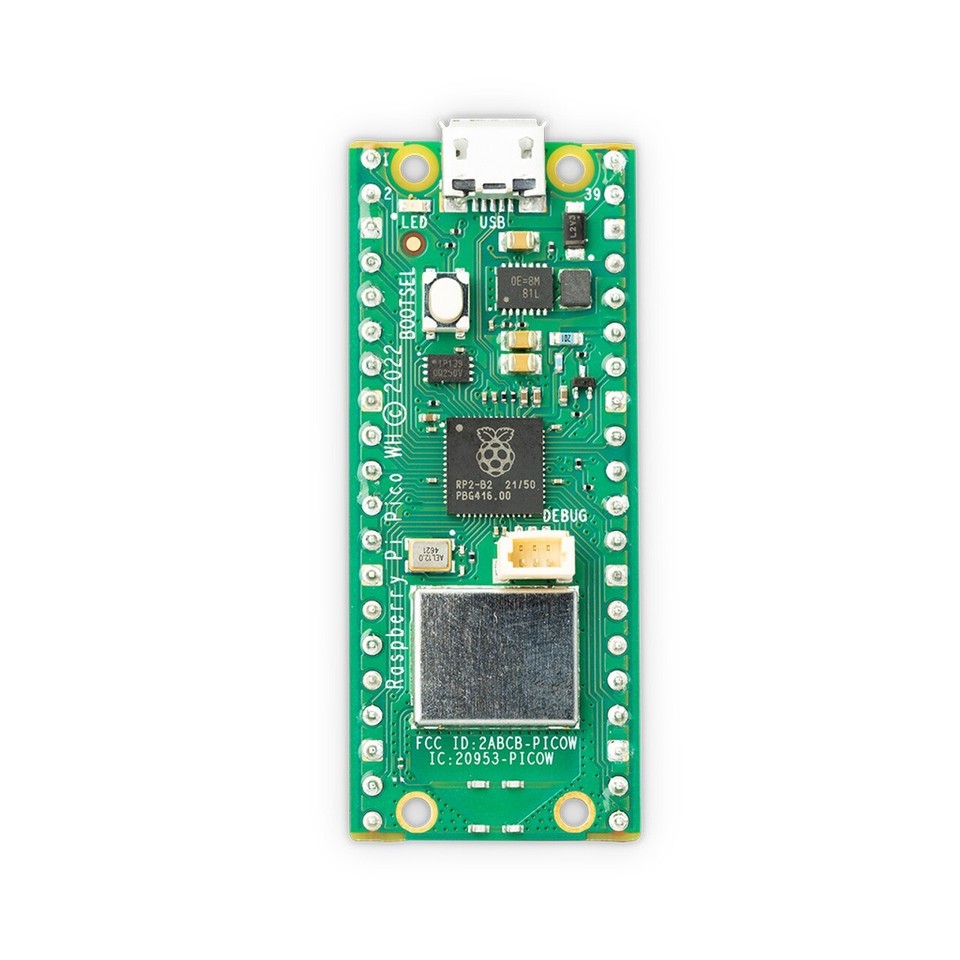 🔥 NEW Raspberry Pi Pico WH (Wireless with Headers Pre Installed ...