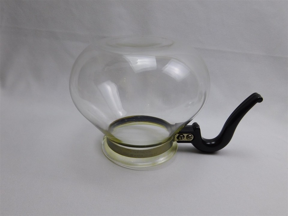 Vtg Pyrex Silex Glass Stove Top Double Bubble Vacuum Percolator Coffee ...