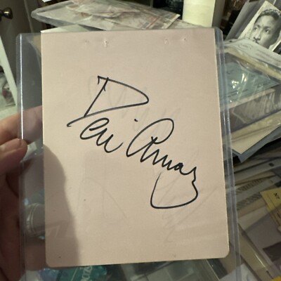 Rare Desi Arnaz Signed Autographed Book Page I Love Lucy Bold Full ...