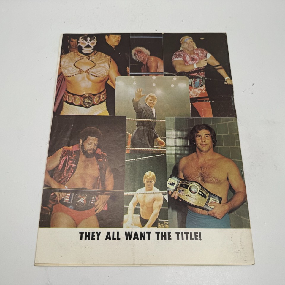 Rasslin’ Wonders 1979 Exclusive Edition Pro Wrestling WWF Bruno ...