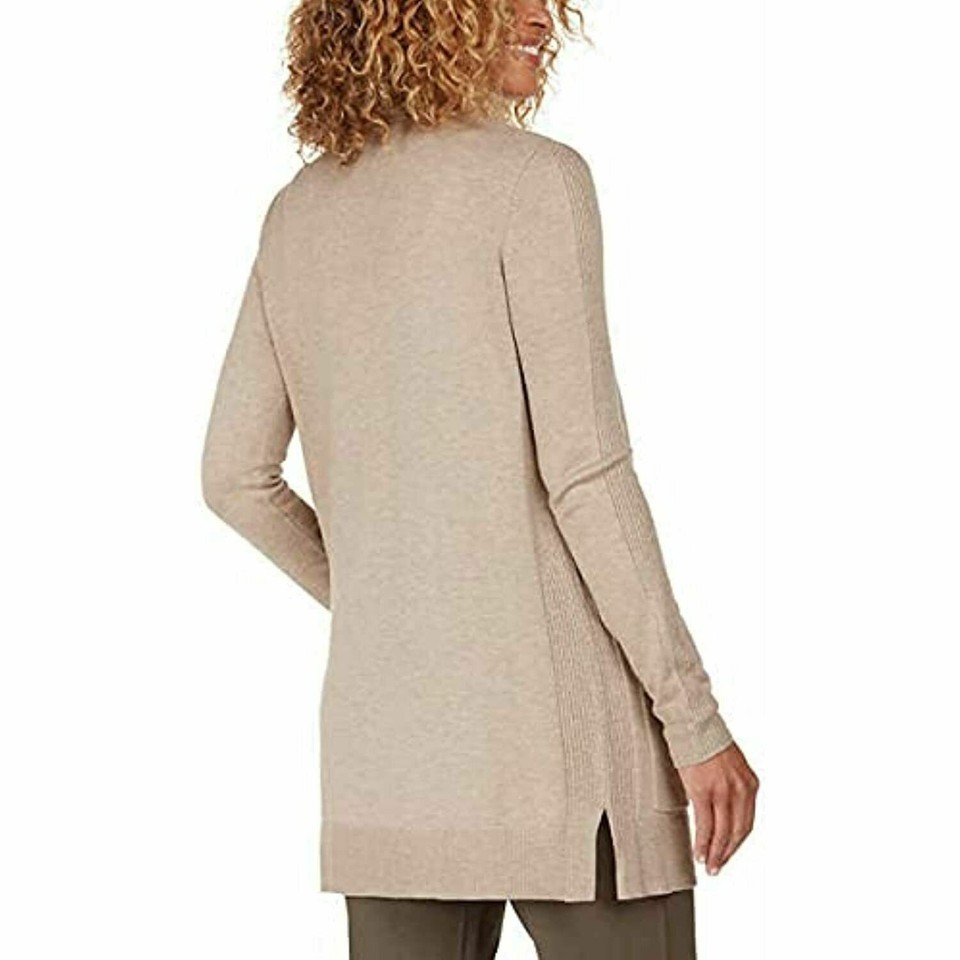 NWT Matty M Ladies' Boyfriend Cardigan Heather Natural Size XXL | eBay